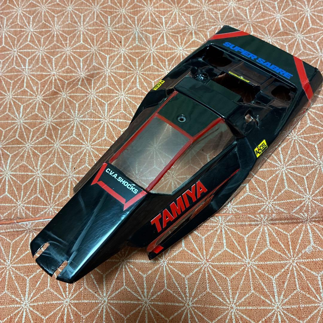 タミヤ　ラジコン　RCカー　スーパーセイバー　当時物　ジャンク