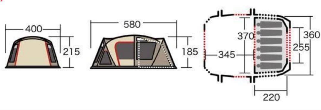 超美品☆オマケ多数☆オガワキャンパル　ティエラワイド2☆