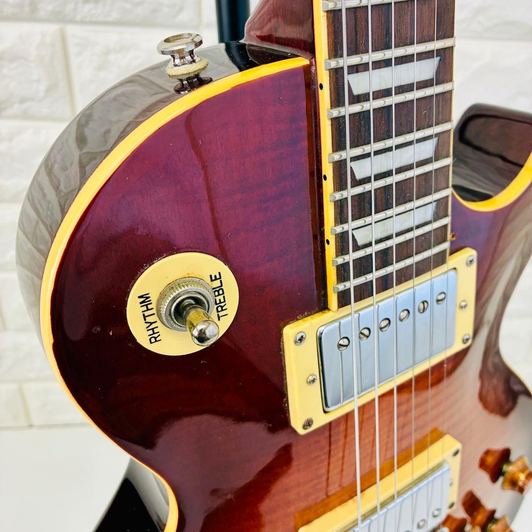 Epiphone レスポール スタンダード トラ杢 ブラウンサンバースト