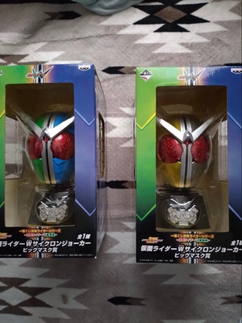【非売品】仮面ライダーW 一番くじ サイクロントリガー&ルナメタル