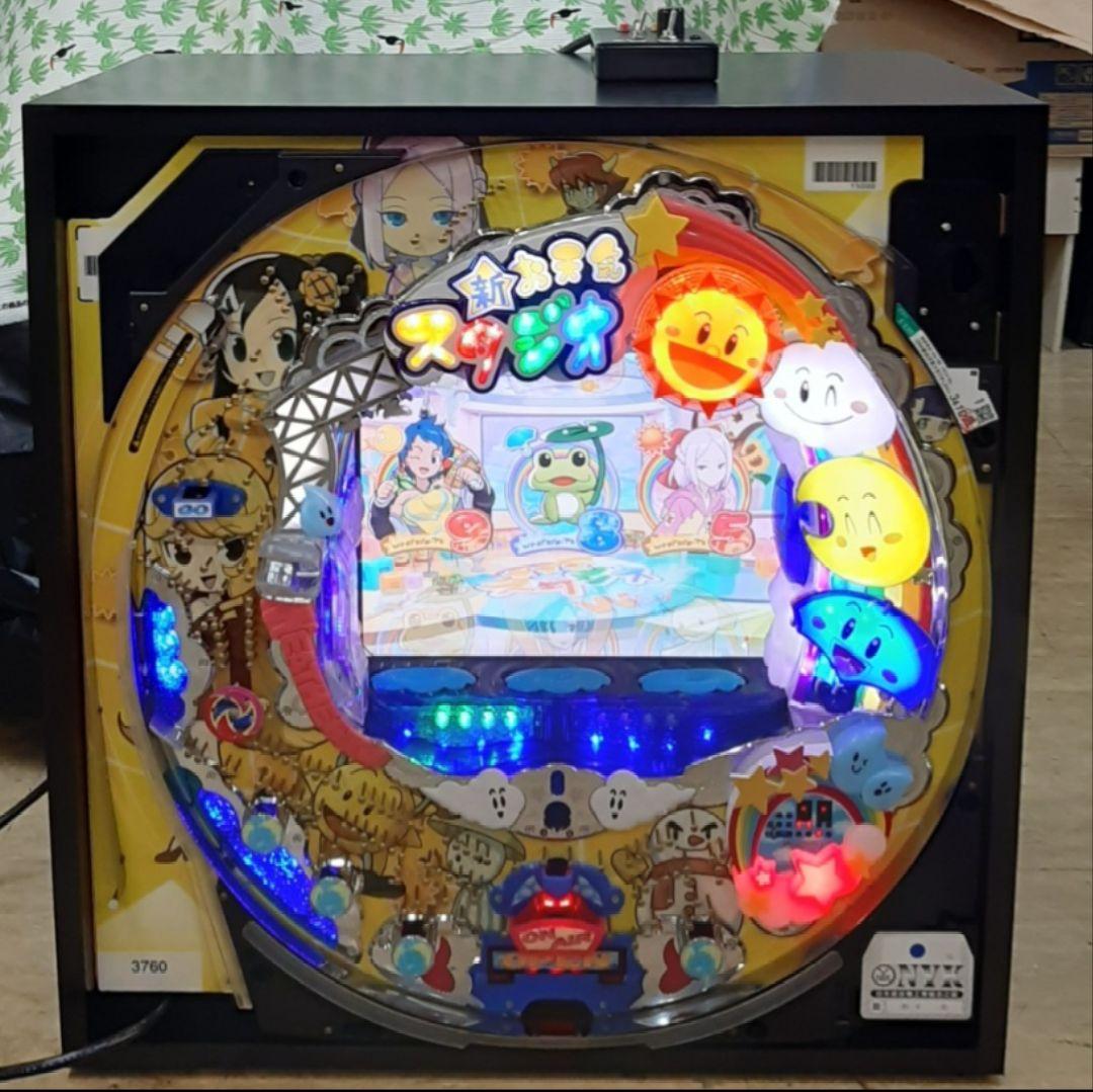 卓上パチンコ　CRA新お天気スタジオL3AU セルBOXタイプ　激レア　美品