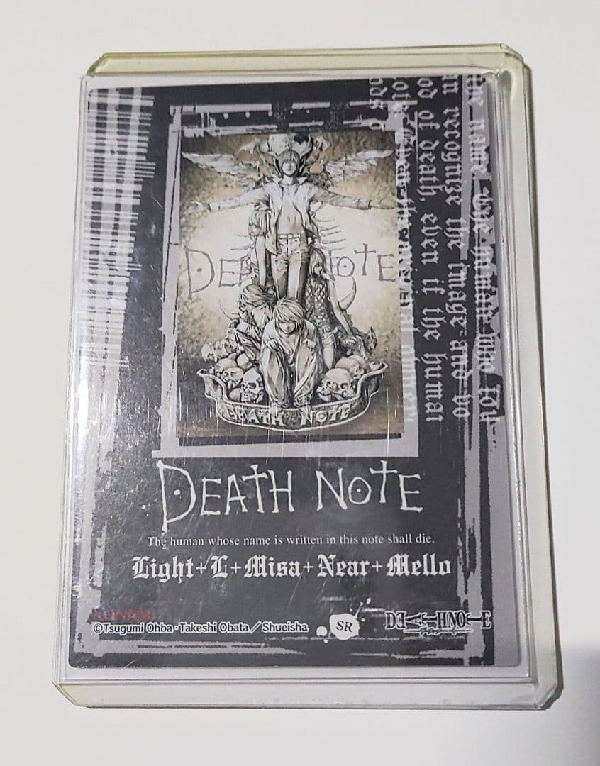 デスノート　DEATH NOTE　カード　TRADING CARD　SR　夜神月