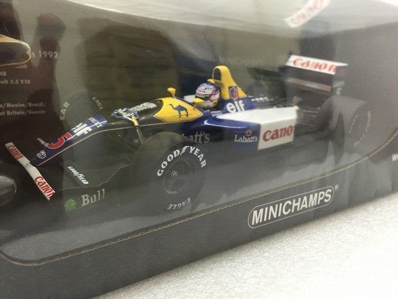 ミニチャンプス FW14B N.マンセル 1992ワールドチャンピオン