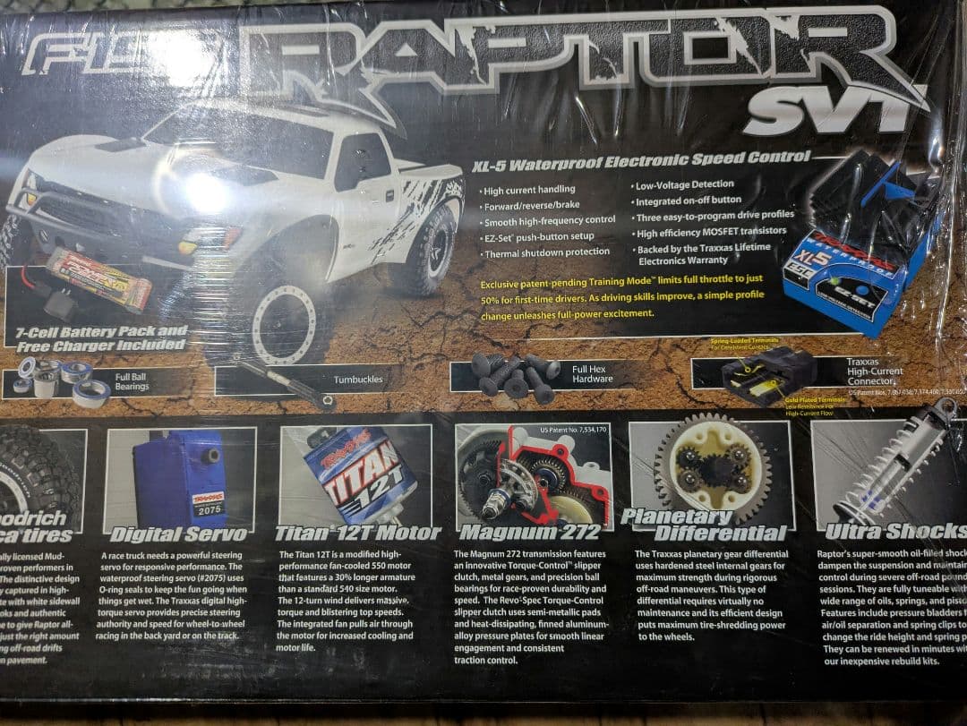 Traxxas トラクサス　F-150 ラプター SVT　未開封