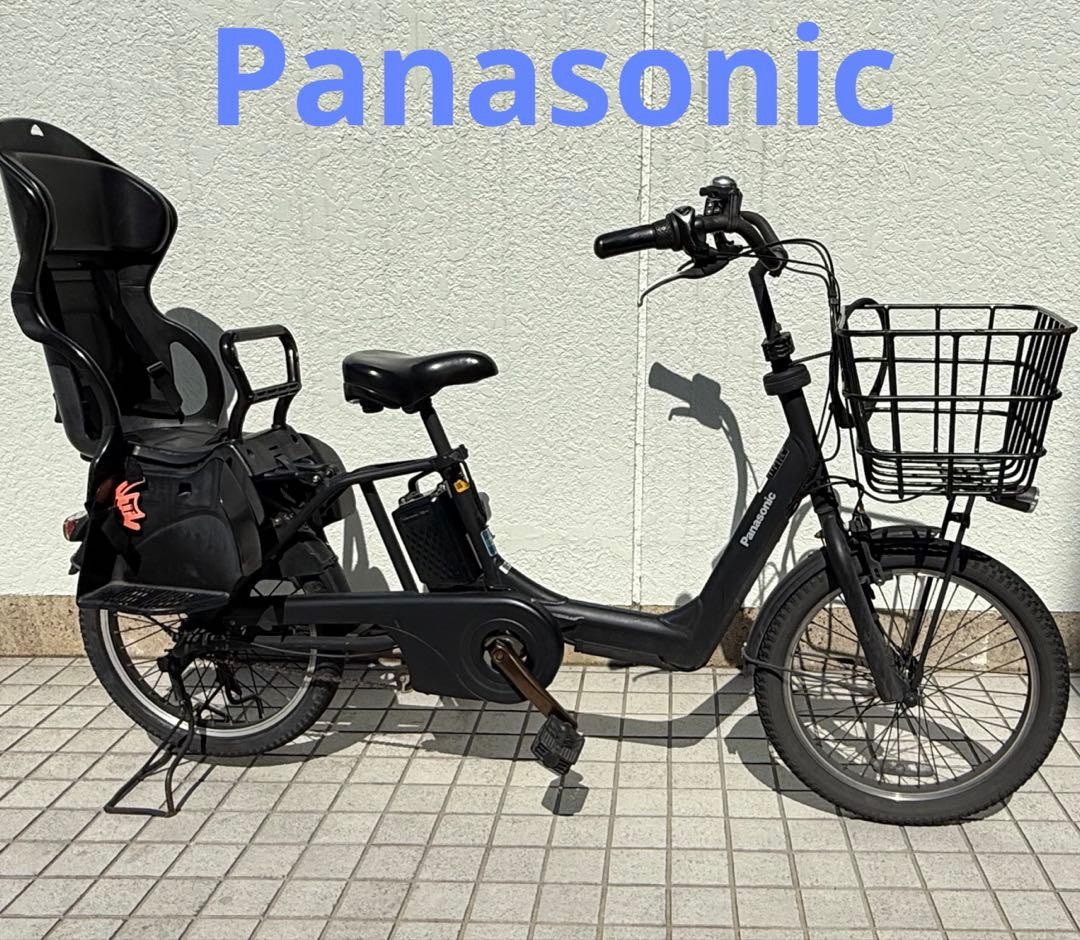 Panasonic電動アシスト自転車 ギュットアニー/ブラック※都内引取り限定