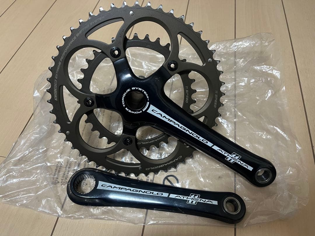 Campagnolo Athena クランクセット 50/34T