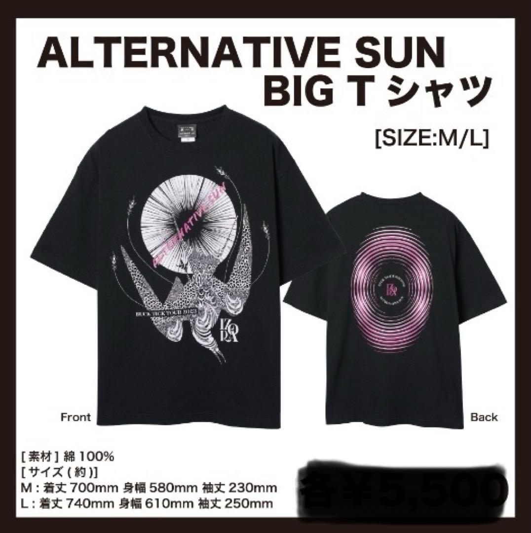 BUCK-TICK 異空 ALTERNATIVE SUN BIG Tシャツ L