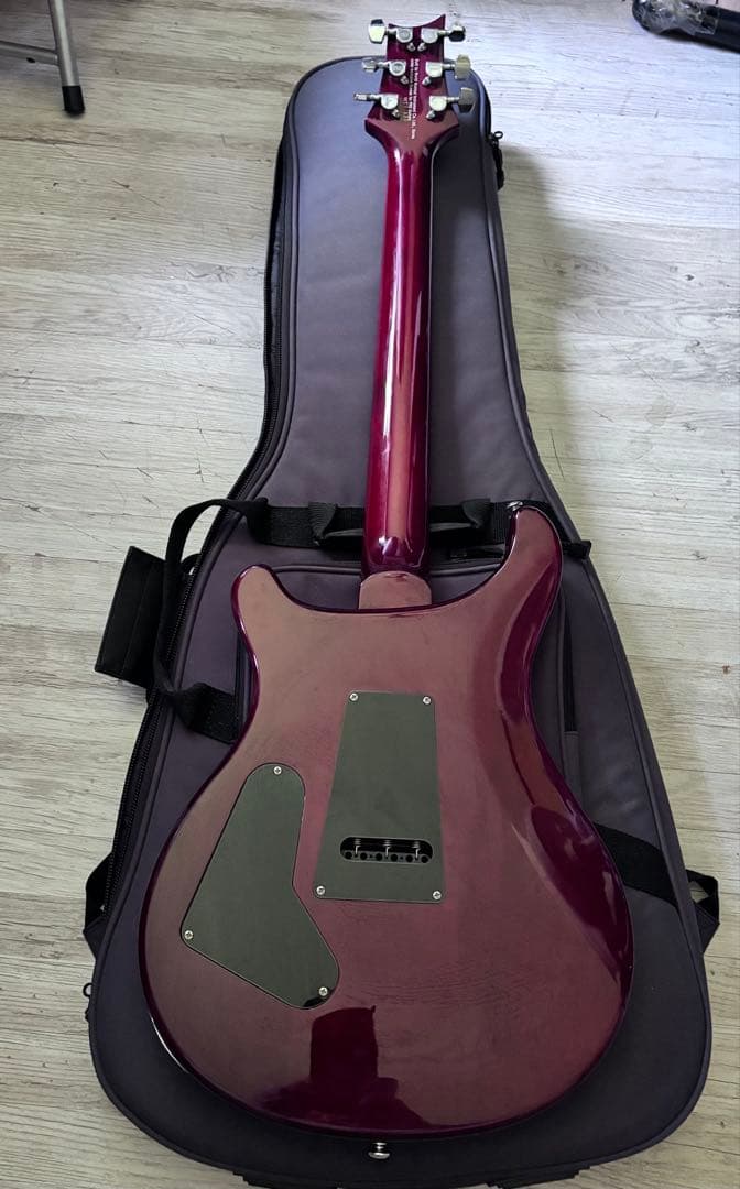 PRS SE Custom 24ポールリードスミスブラックチェリー美品ケース付き