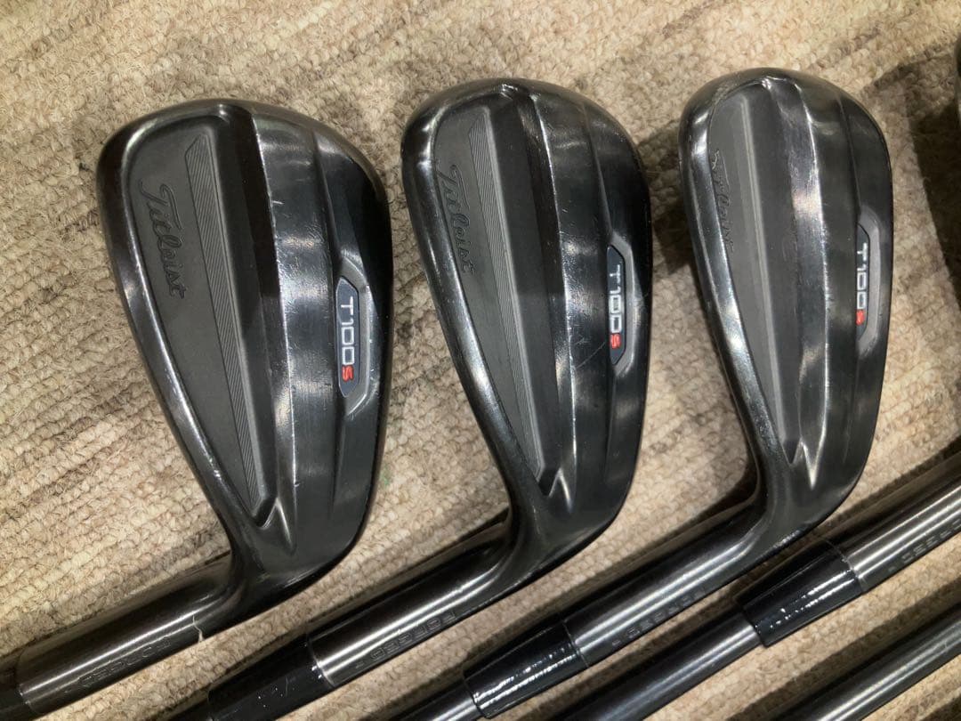 Titleist T100S ブラックアイアン 6本セット