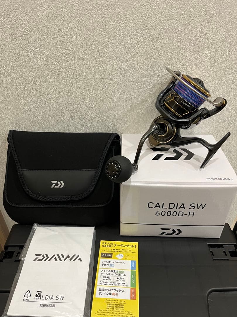 Daiwa CALDIA SW 6000D-H スピニングリール