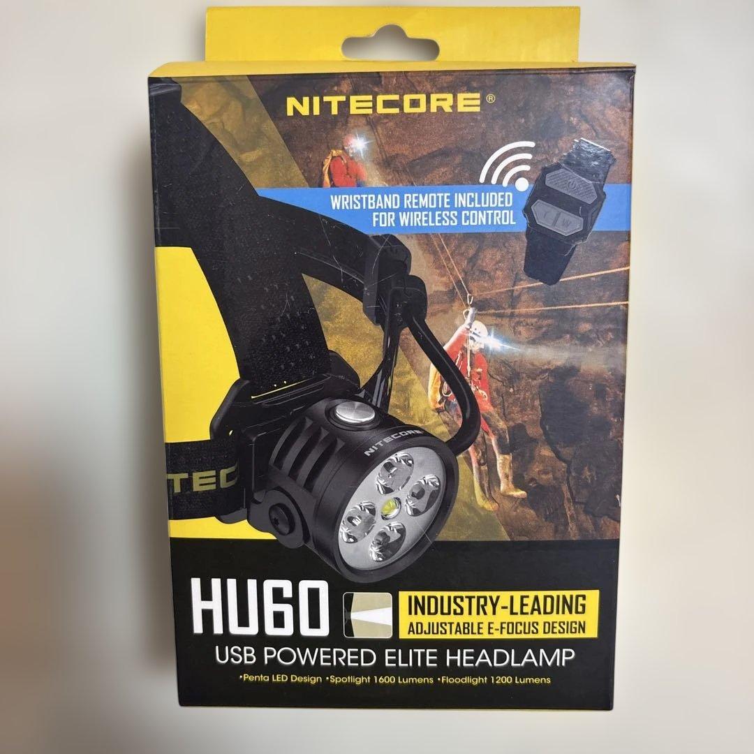 NITECORE HU60 USBヘッドランプ