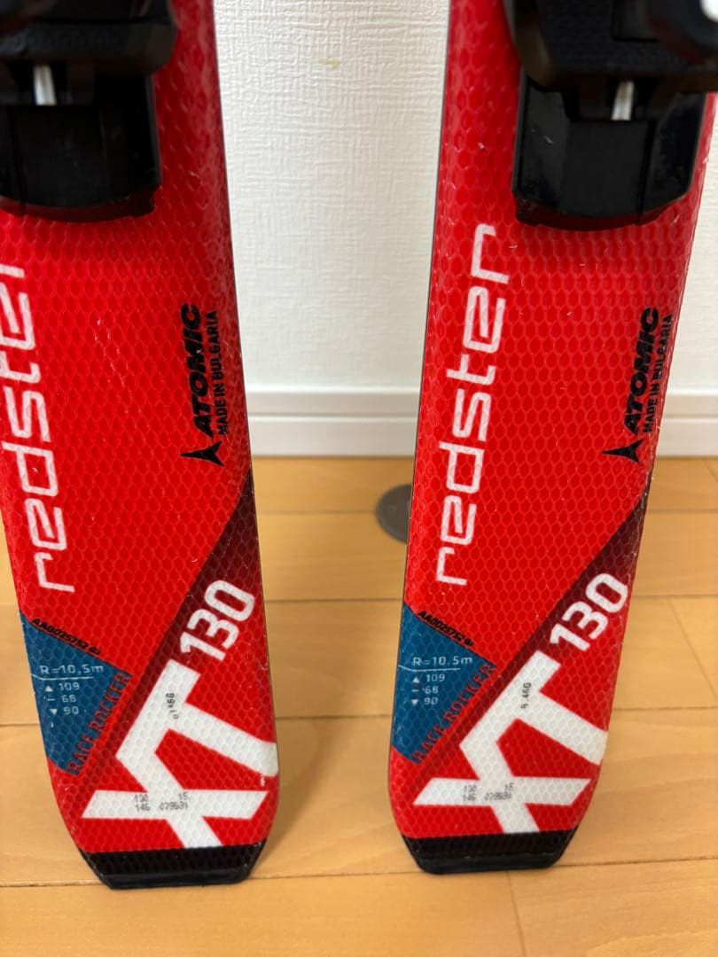 ATOMIC REDSTER XT 子供用スキー板セット　130cm
