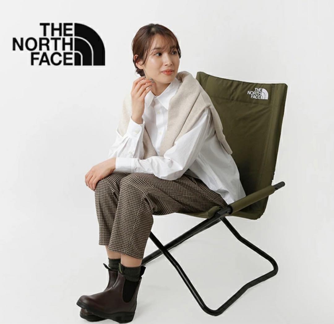 【未使用】緑☆THE NORTH FACE TNF キャンプチェアNN31705