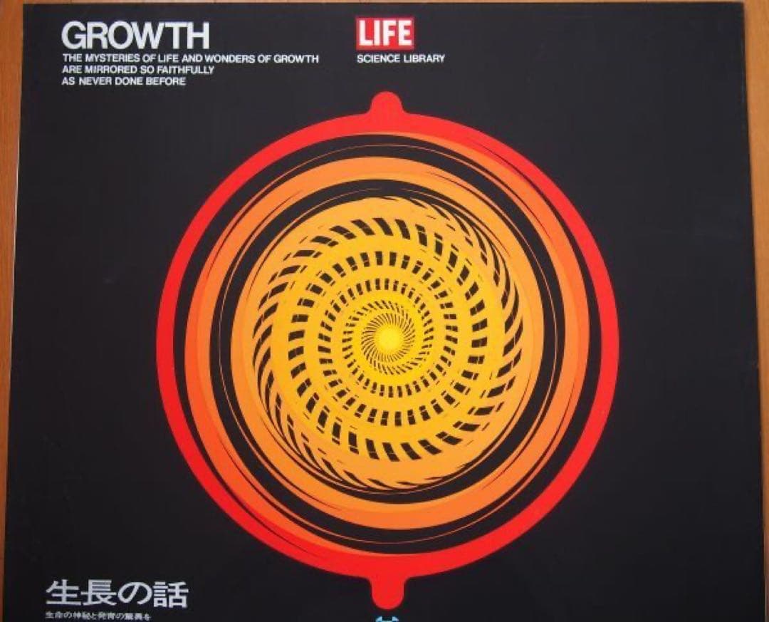 永井一正 シルクスクリーン 生長の話 GROWTH 1966年 額装済