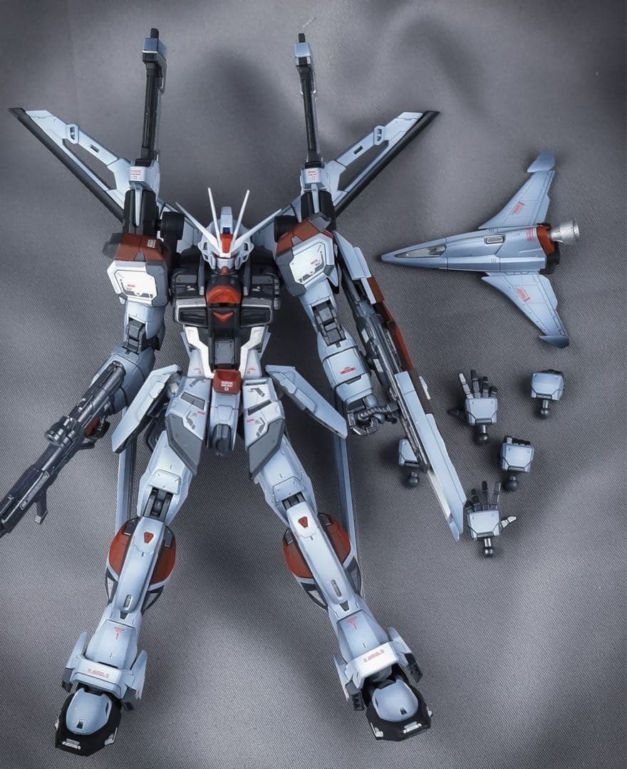 rg 1/144 ソードインパルス 塗装 完成品