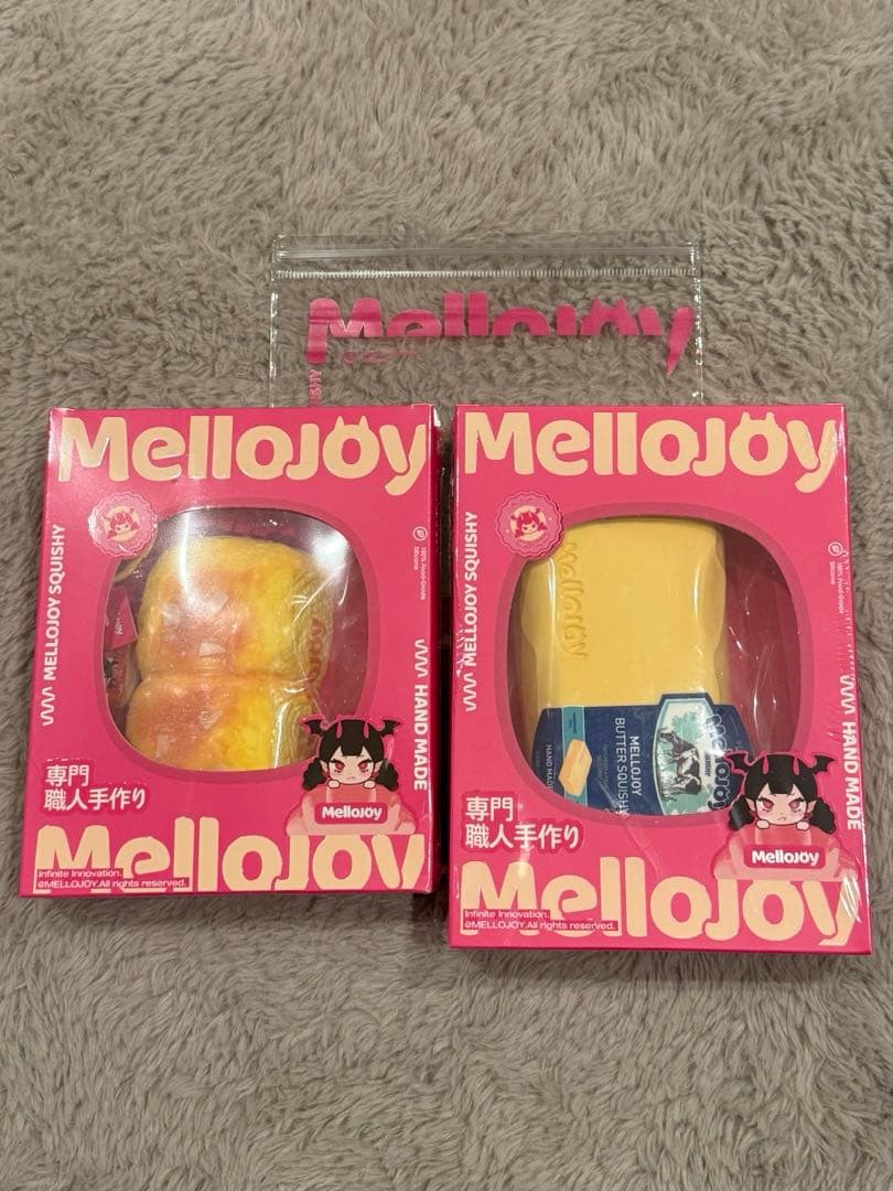 【新品未開封】Mellojoyスクイーズ バター＆パンパンココナッツ