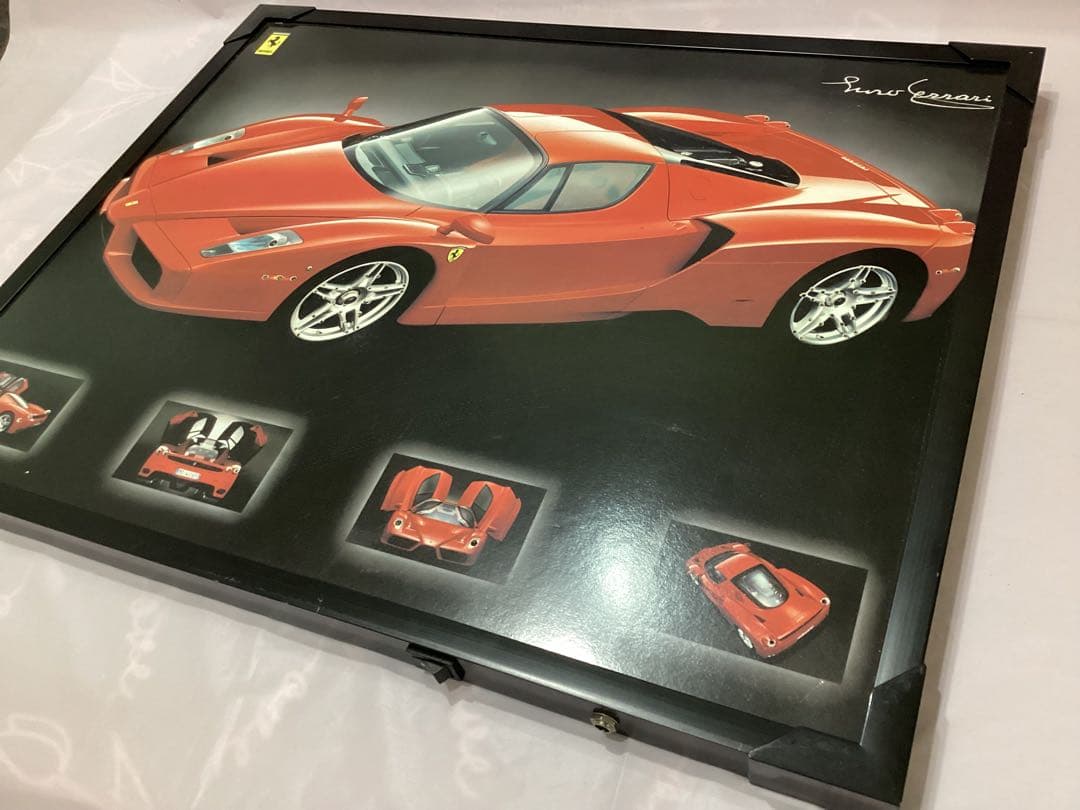 Ferrari Enzo Ferrari モデル 赤　ディスプレイ用パネル希少品