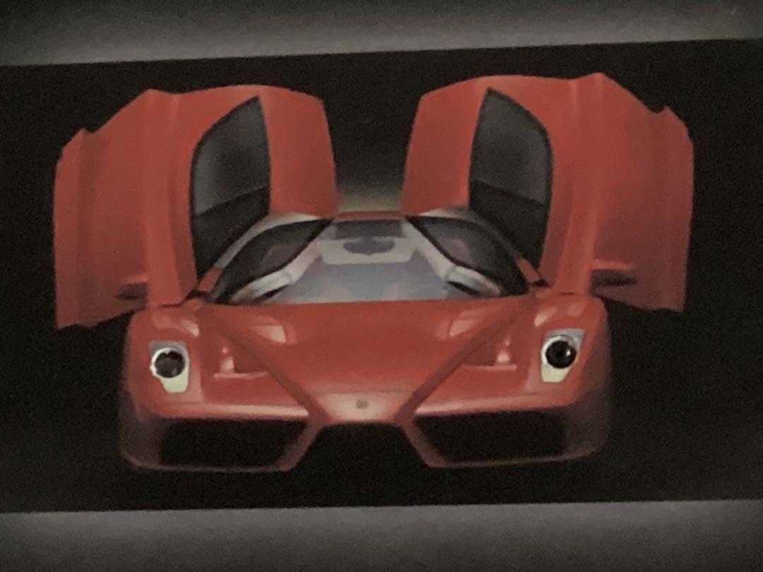 Ferrari Enzo Ferrari モデル 赤　ディスプレイ用パネル希少品