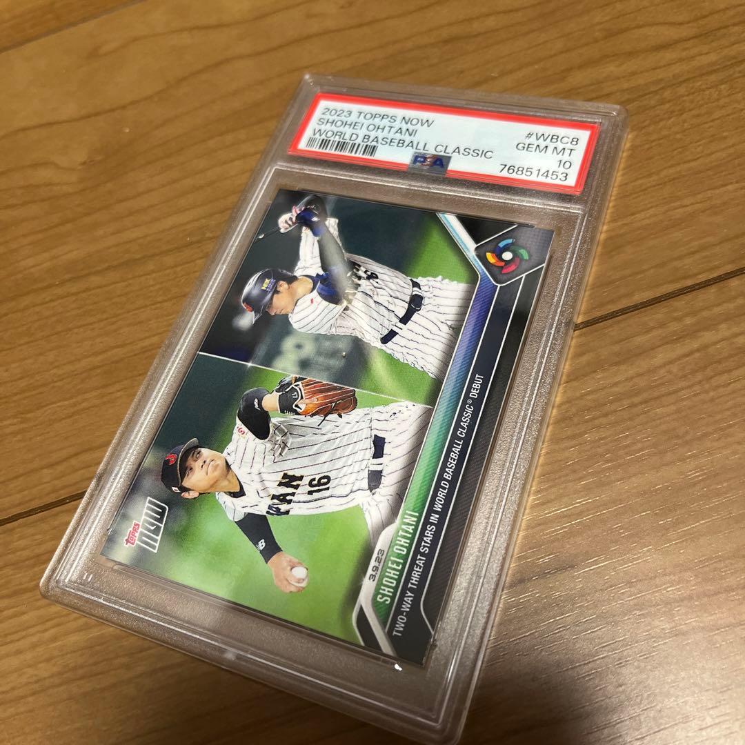 topps psa10 大谷翔平　二刀流　WBC