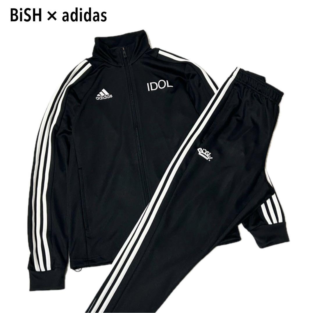 極美品 adidas BiSHコラボ ジャージ セットアップ L