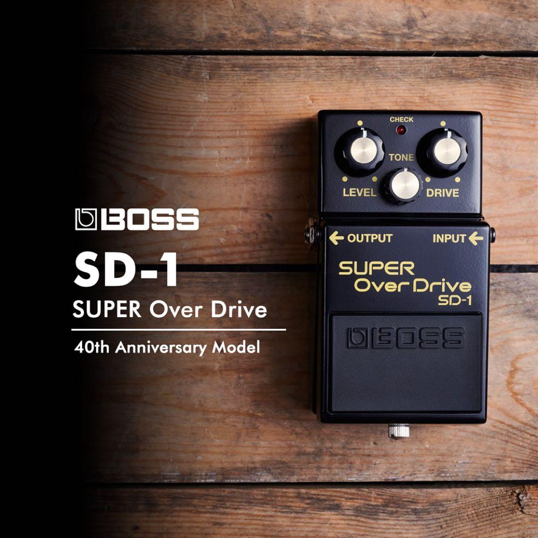 ギター SD-1-4A SUPER OverDrive 40th Anniversary