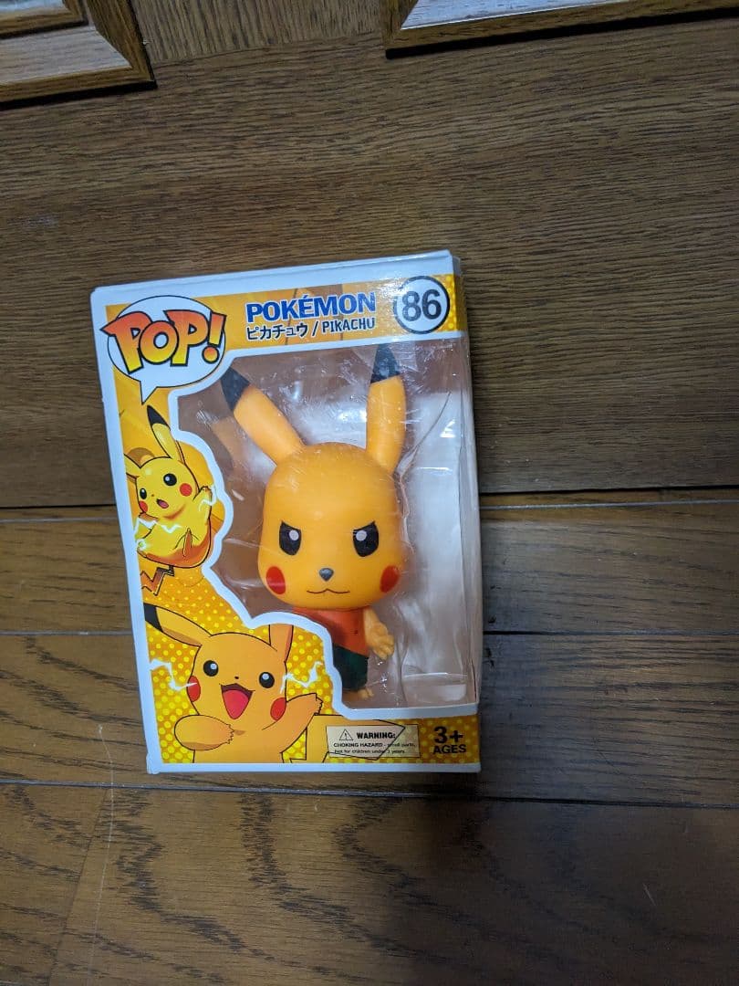 ポケットモンスター　ピカチュウ　フィギュア　無版権　POP! パチ