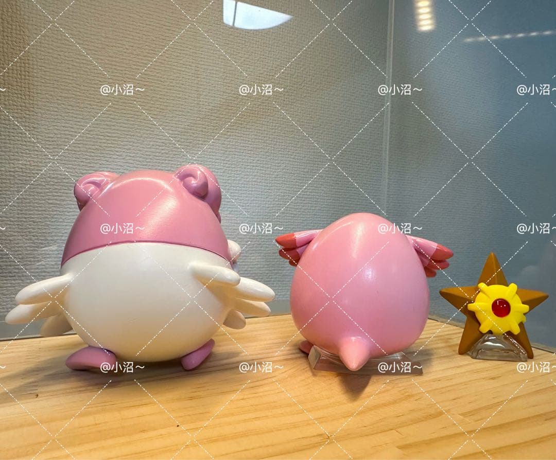 ポケモンスケールワールド　ラッキー、ハピナス　1/20サイズ