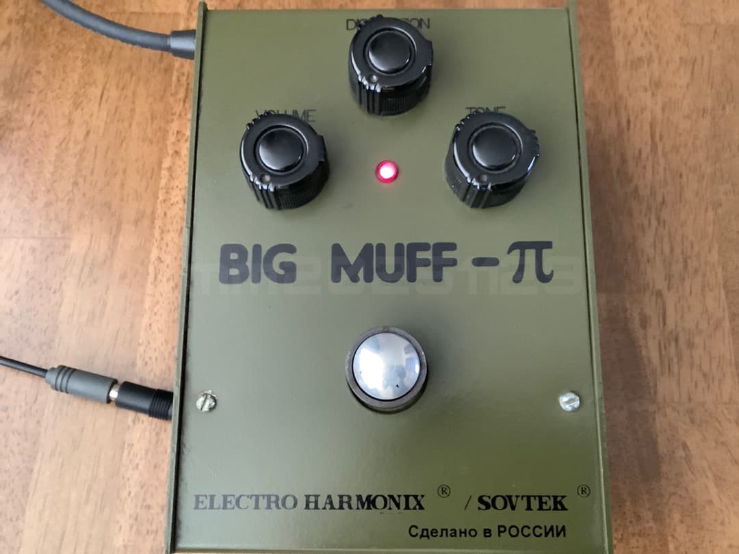 BIG MUFF PI “Bubble Font” V7C ロシアンマフ