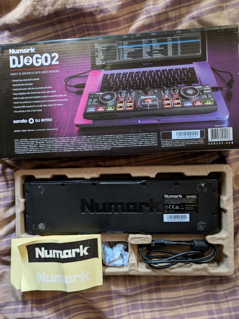 Numark dj2go2 djコントローラー