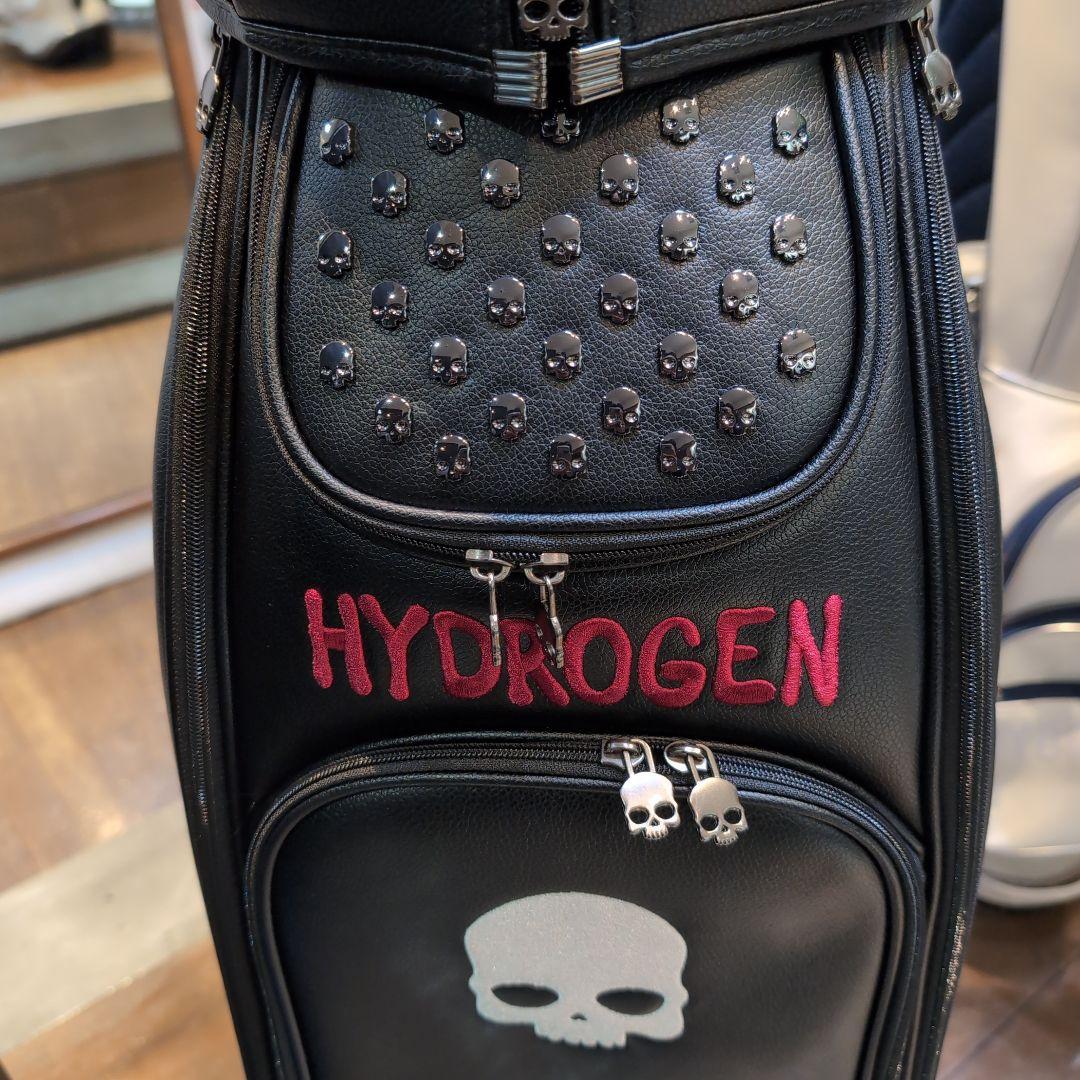 あ*様 HYDROGEN スカルデザイン キャディバッグ