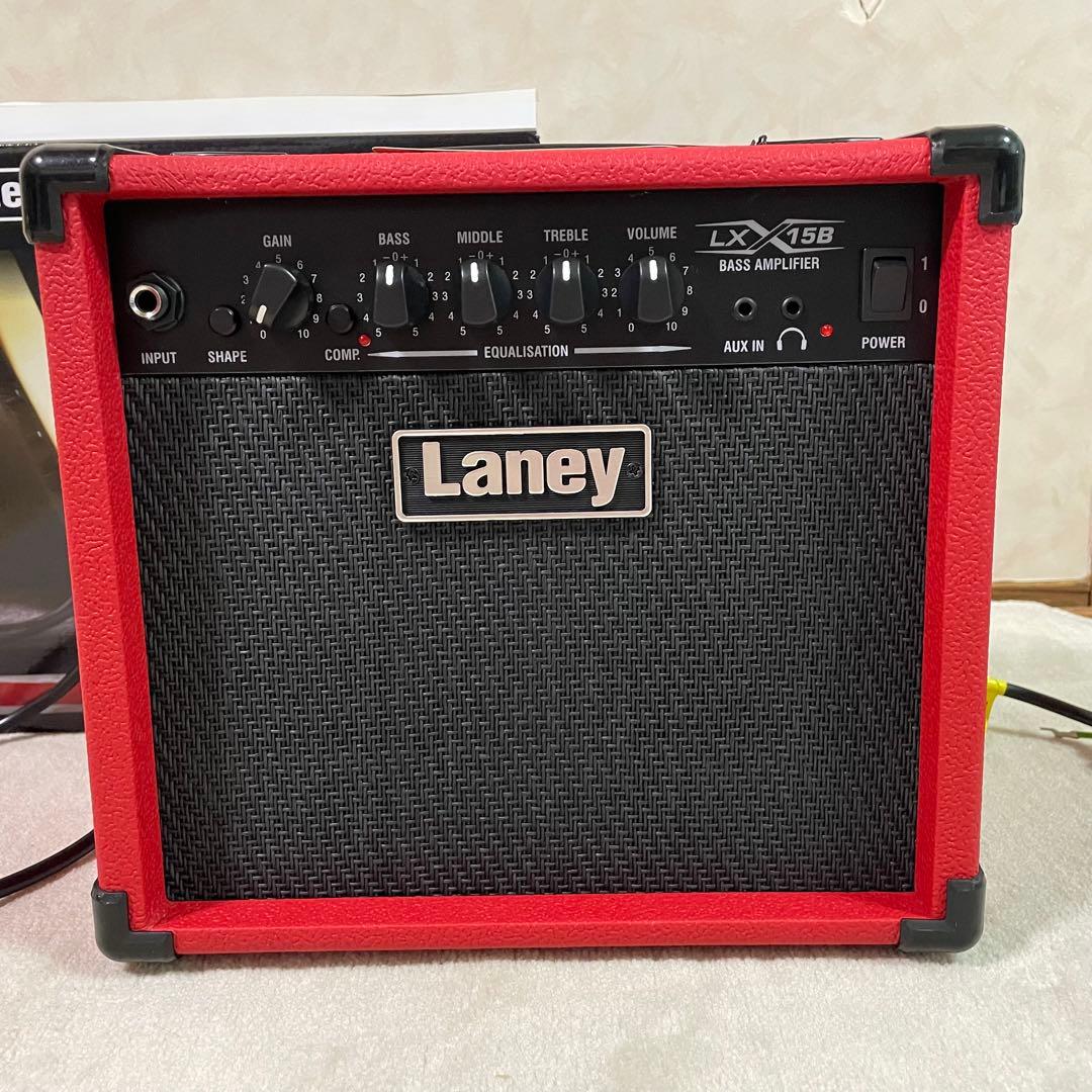 Laney レイニー LX15B Red ベース用 コンボアンプ