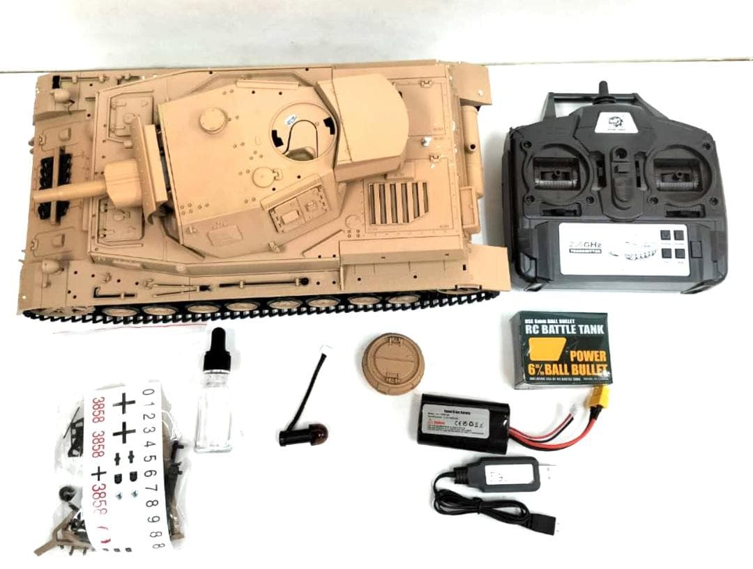1/16戦車ラジコン　ドイツIV号戦車F型　ヘンロン基板7.0