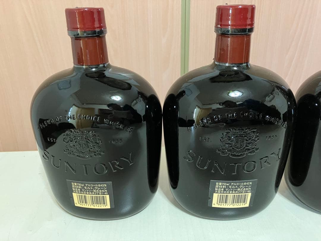 【古酒】サントリーオールドウイスキー 4本セット未開詮　750ml 43%
