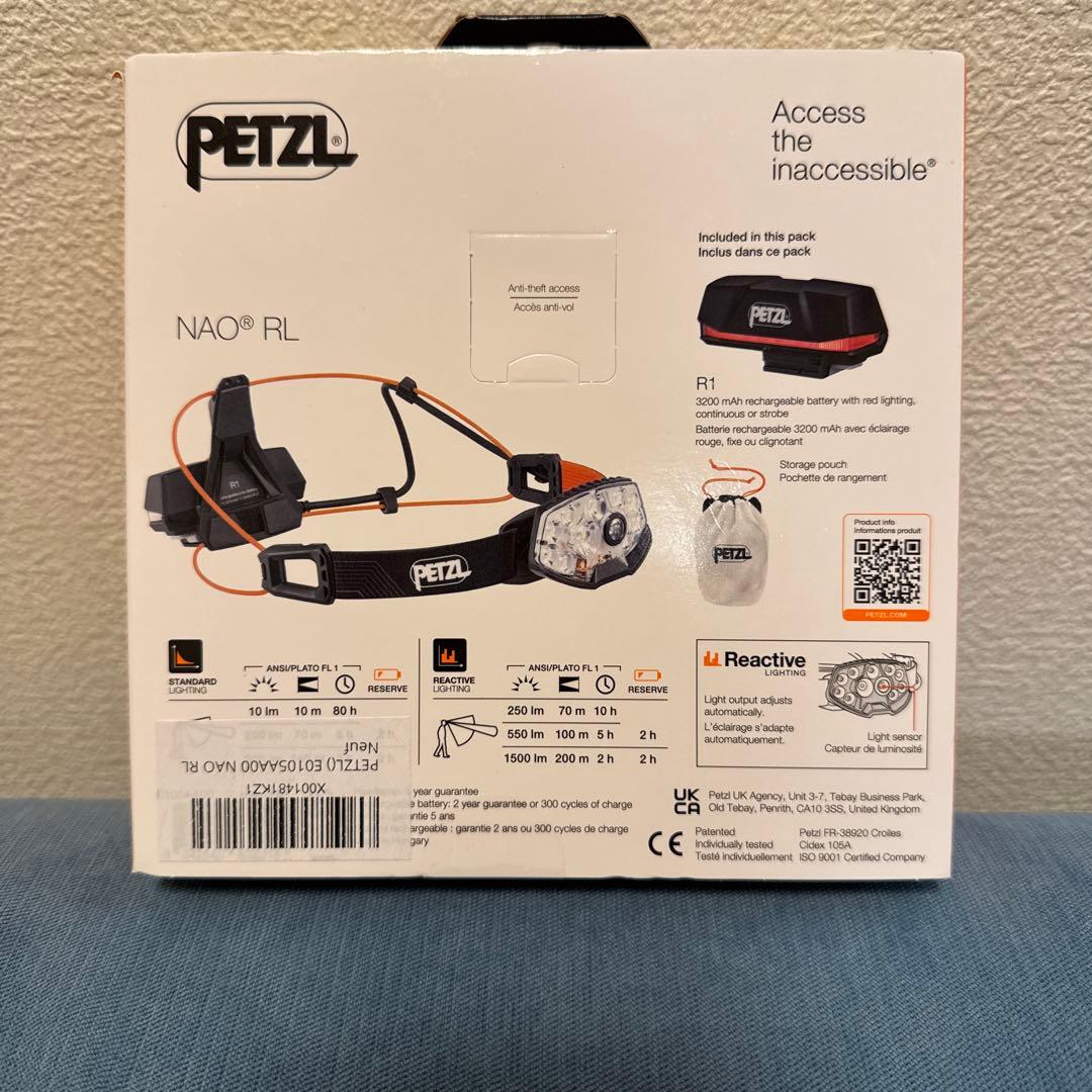 PETZL NOA RL 1500 ラスト1点