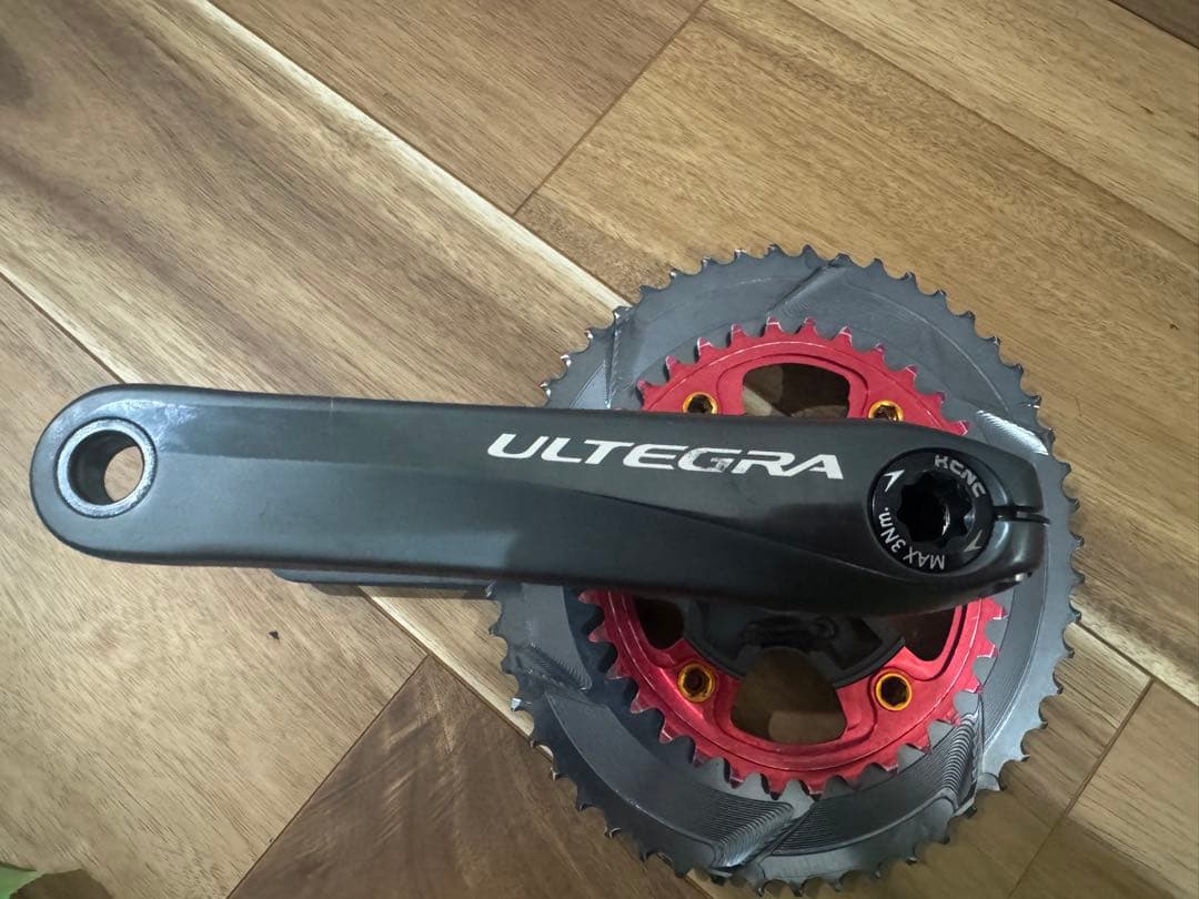 SHIMANO ULTEGRA クランク　Absoluteチェーンリング