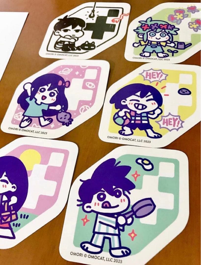 OMORI ステッカー ポストカード fangamer オモリ 7点セット
