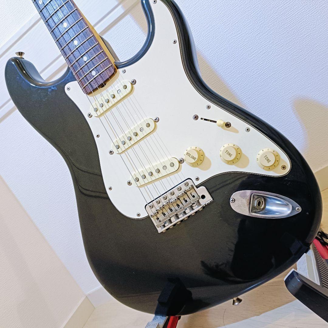 Fender Japan ST57 ストラト 追柾目ネック ブラック 良個体