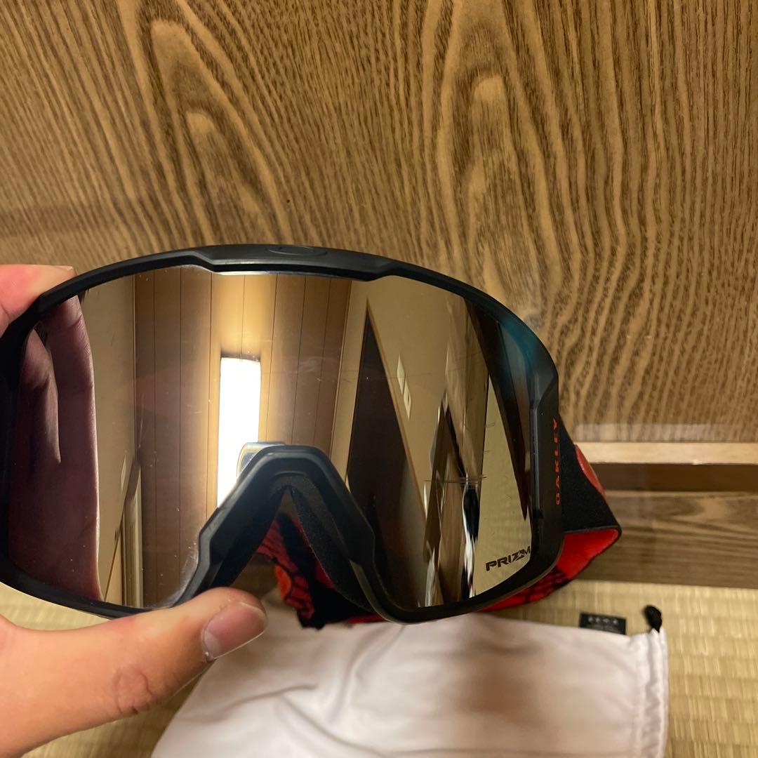 Oakley Lineminner L スノースポーツ ゴーグル ミラー