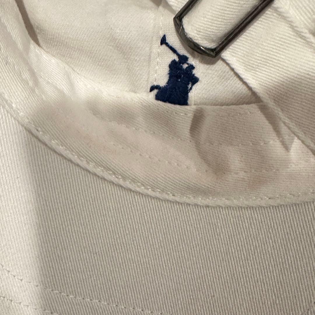 Polo ホワイト　キャップ