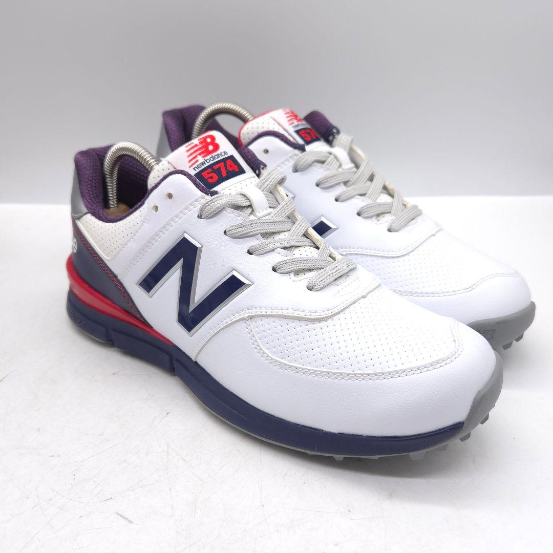 美品 new balance ニューバランス ゴルフシューズ スニーカー