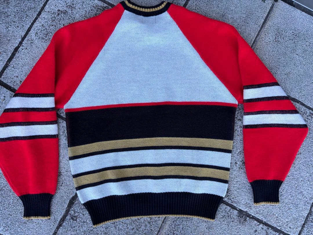 値下げ 49ERS knit sweater USA製 Mens M