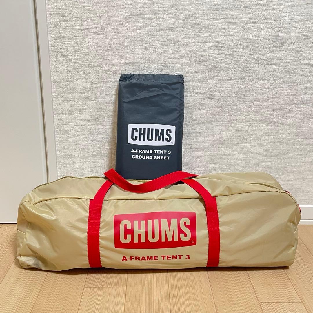 CHUMS A-Frame Tent + Ground Sheet セット