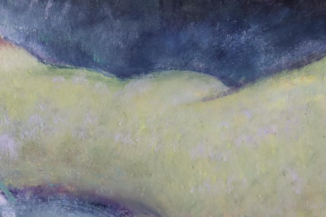 真作保証 和気史郎 「横たわる裸婦」 肉筆12号 1977年 スピリチャル画家