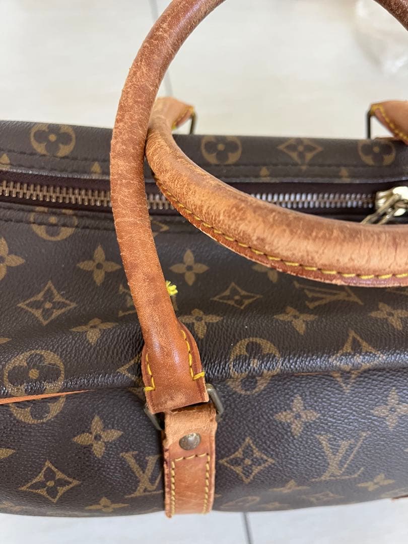 Louis Vuitton ボストンバッグ ダークブラウン　ヴィンテージ