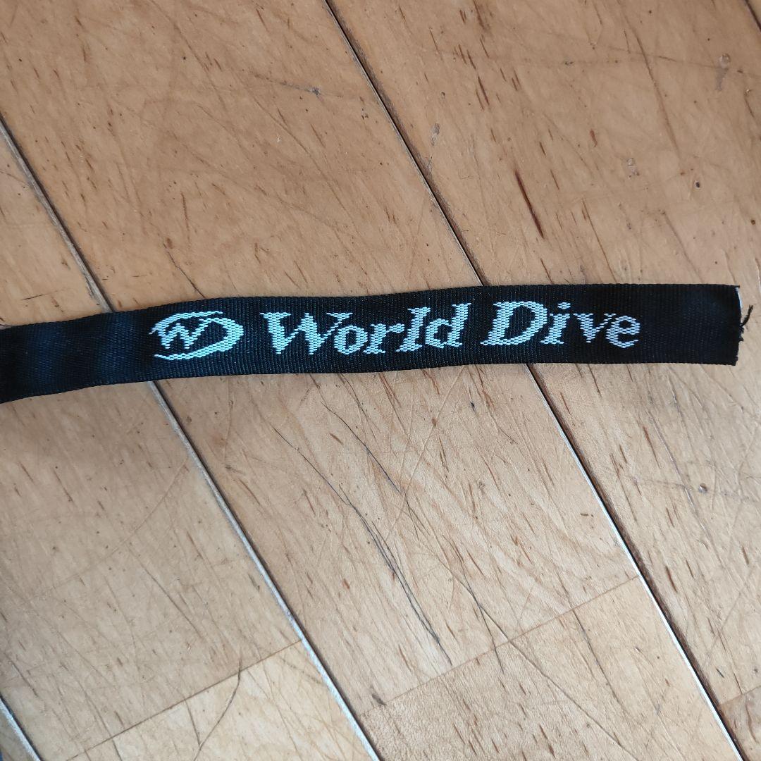 World Dive ドライスーツ 黒/青　レディース