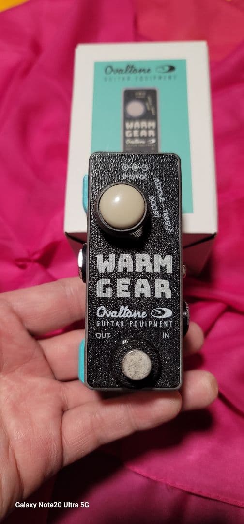 限定セール Ovaltone WARM GEAR ギターエフェクターブースタ