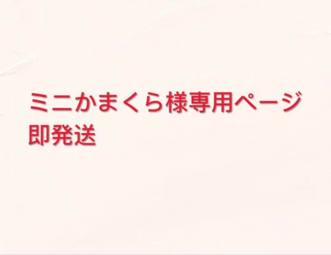 即発送 ミニかまくらページ