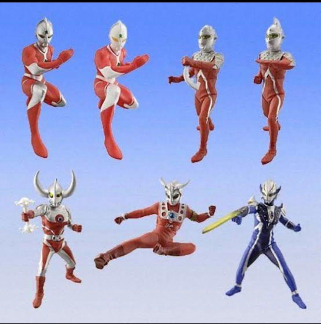 アルティメットソリッドウルトラマン4 全7種 フィギュア 未開封