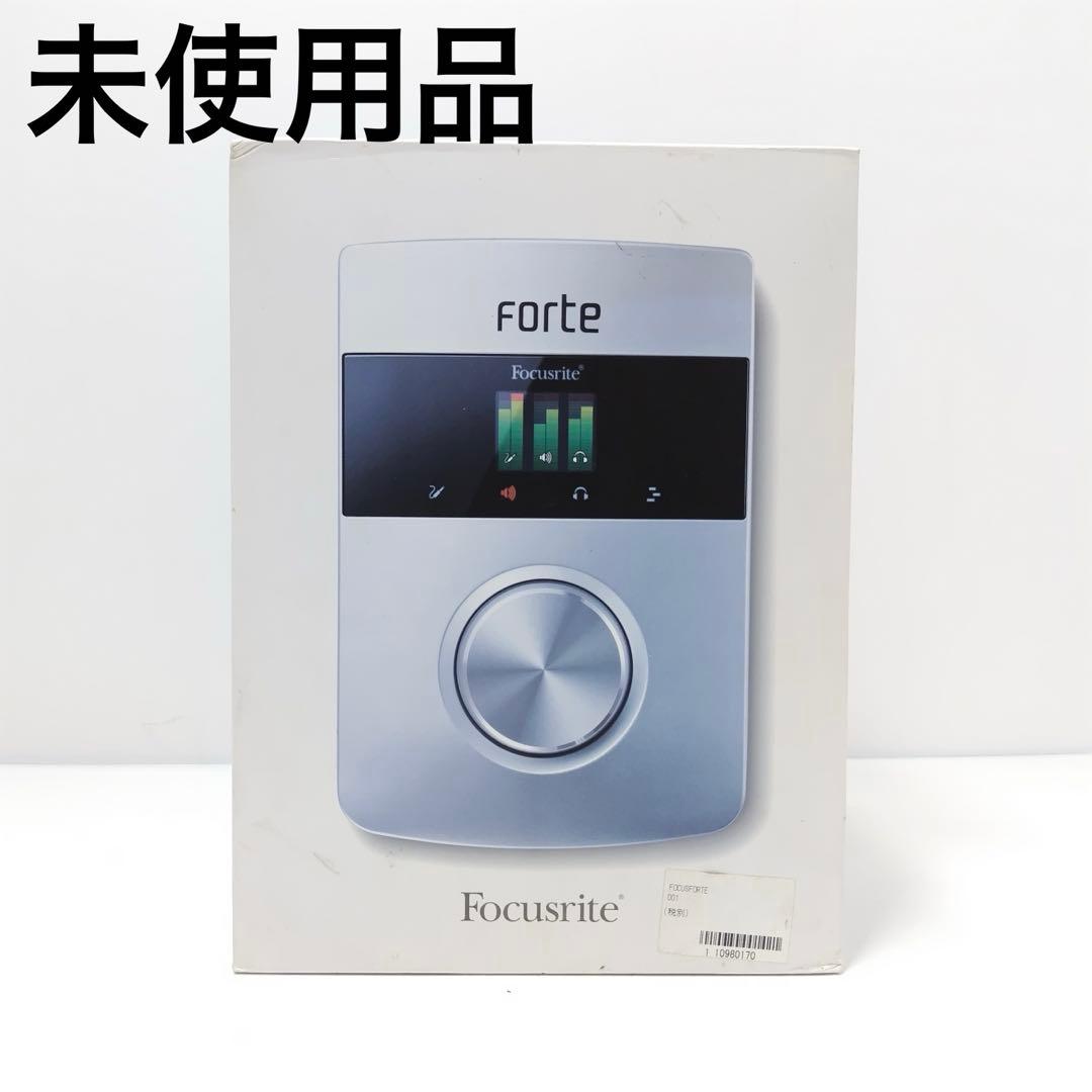 【未使用品】 focusrite forte オーディオインターフェイス