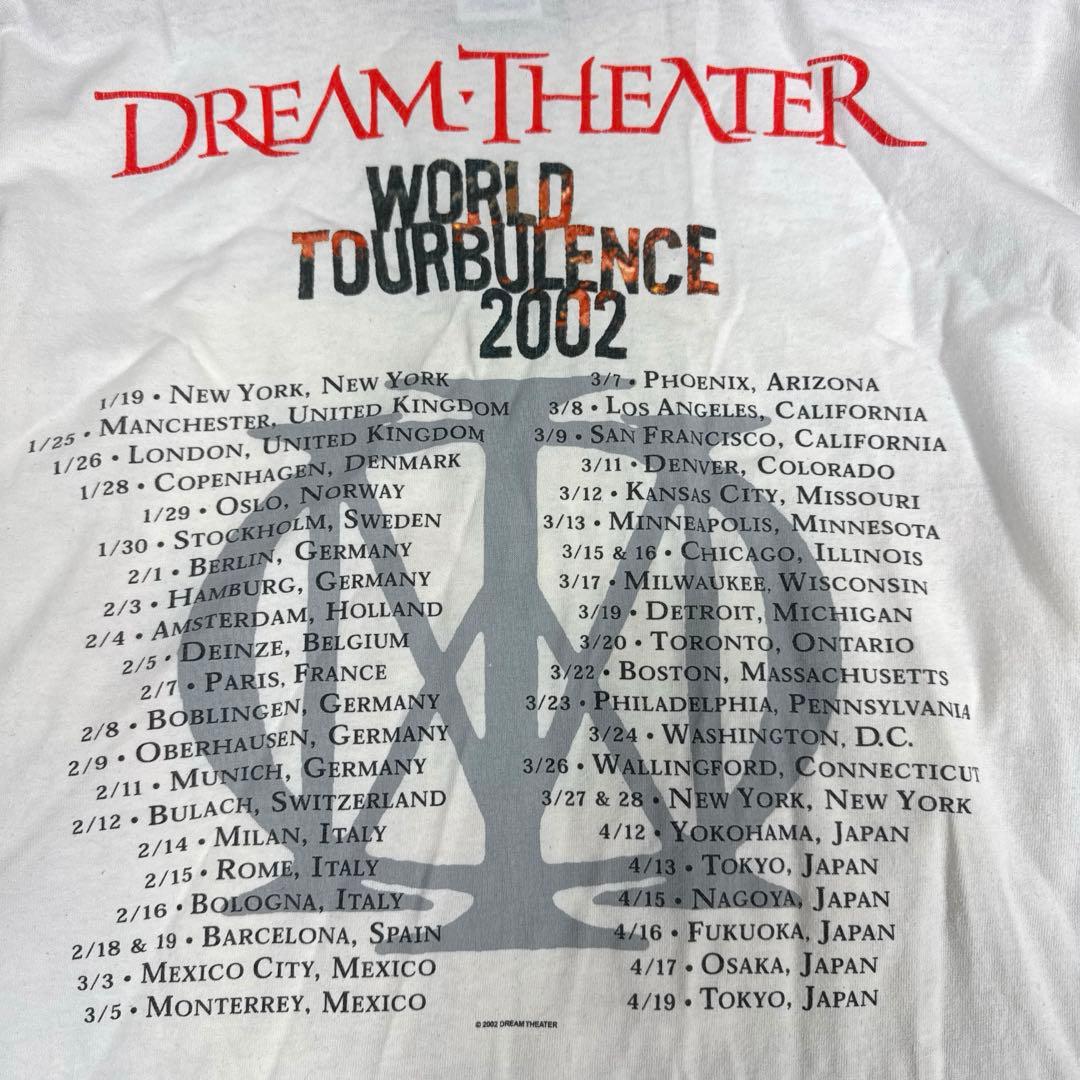 希少 00s DREAM THEATER ヴィンテージ バンドTシャツ 当時物